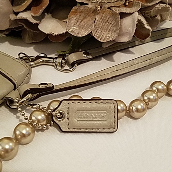 Coach | Bags | Coach Grey Leather Wrislet Care Card | Poshmark